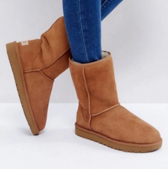 UGG | Shoes | New Ugg Classic Short Chestnut Boots | Poshmark